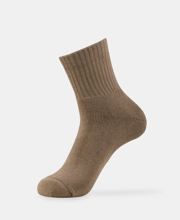 Buy Compact Cotton Terry Ankle Length Socks With StayFresh Treatment ...