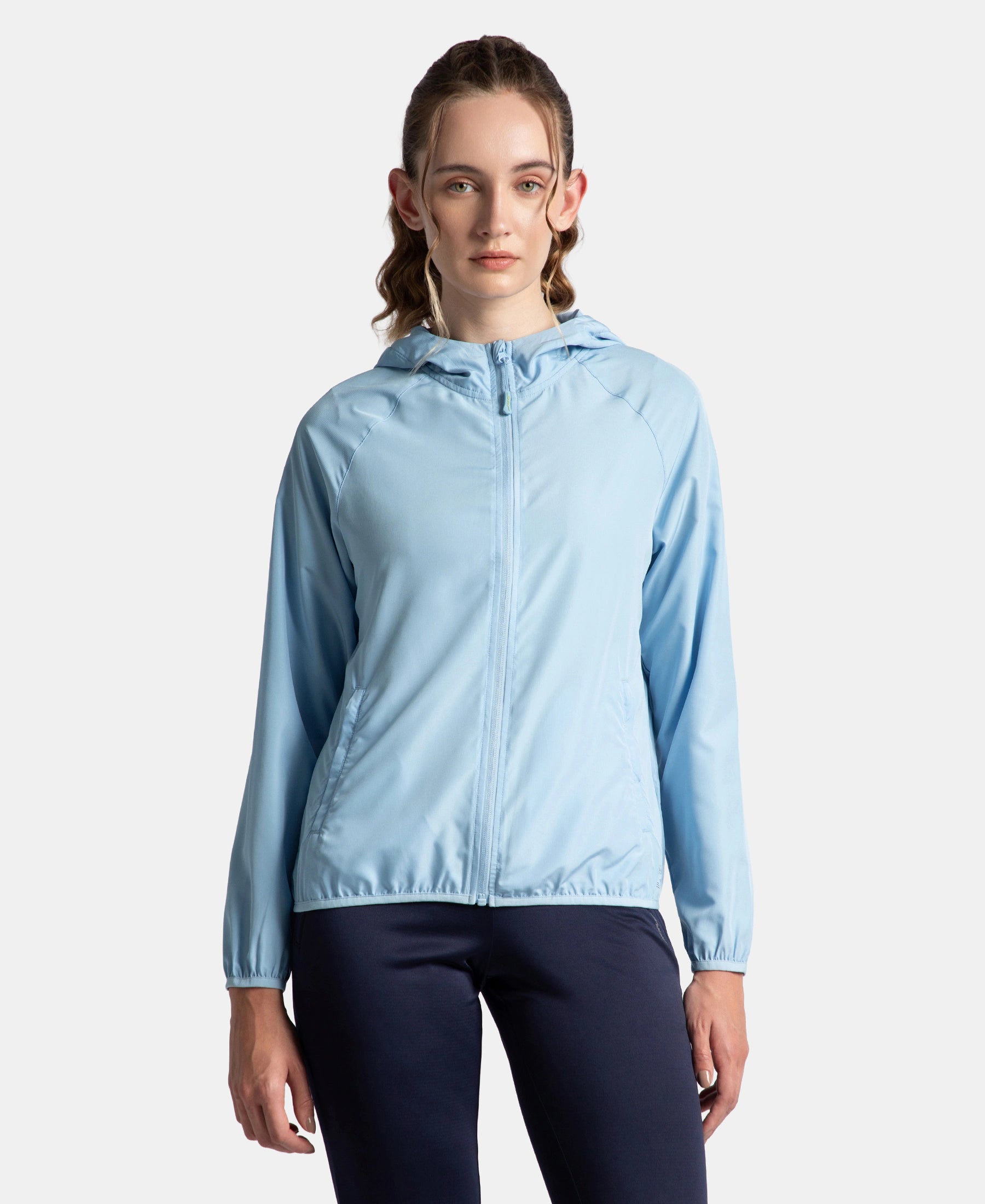Buy Microfiber Fabric Relaxed Fit Raglan Styled Water Resistant Hoodie ...