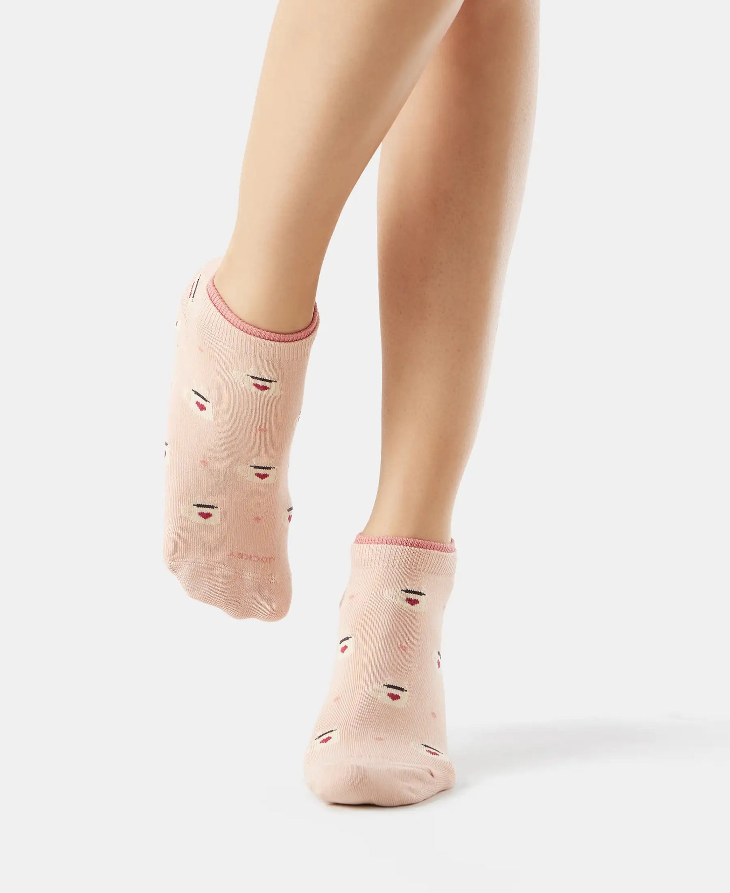 Buy Compact Cotton Stretch Low Show Socks with StayFresh Treatment ...