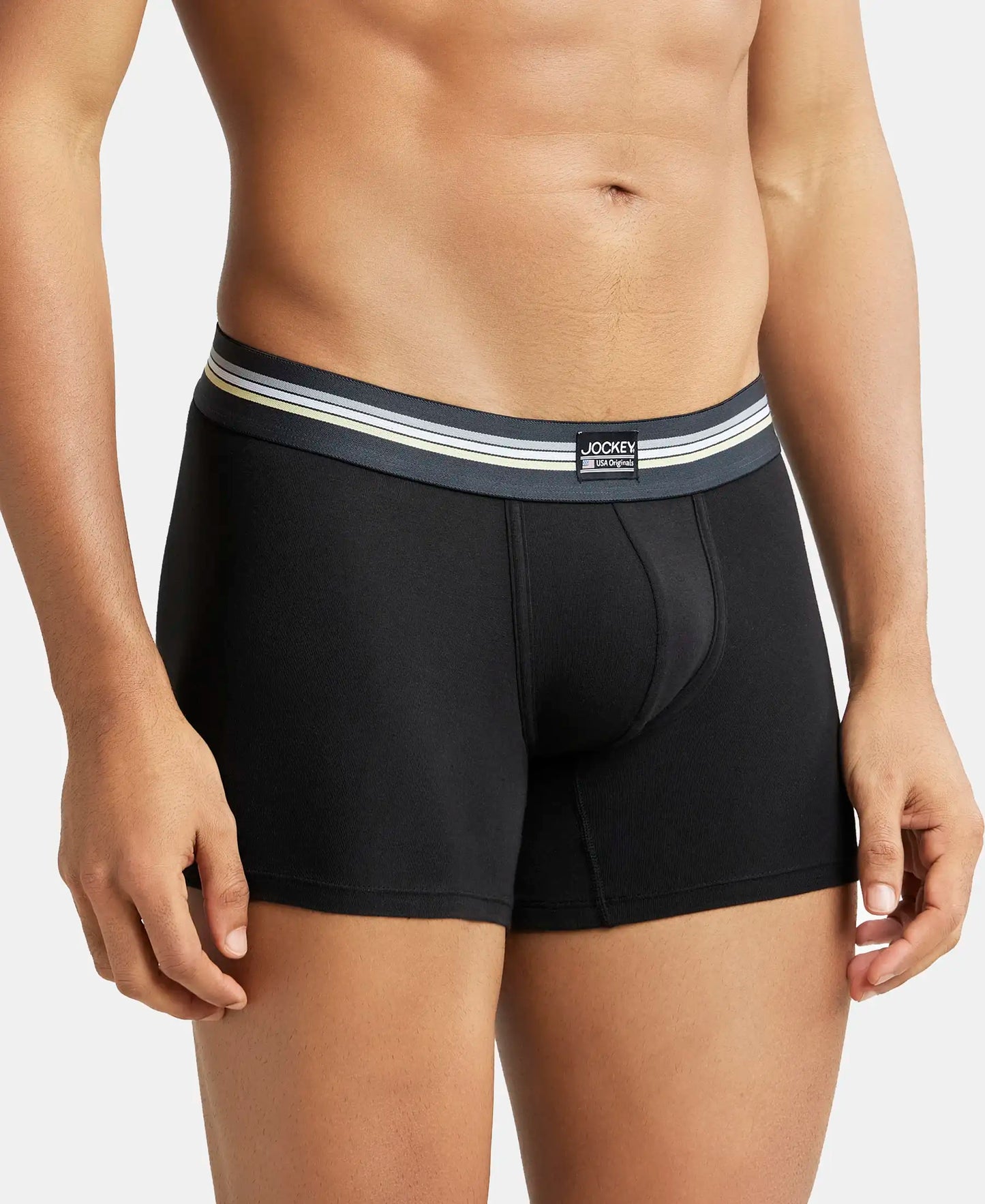 Buy Super Combed Cotton Elastane Printed Trunk with Ultrasoft Waistband ...